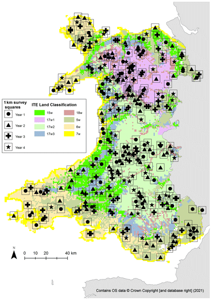 Integrated ecological monitoring in Wales: the Glastir Monitoring and ...